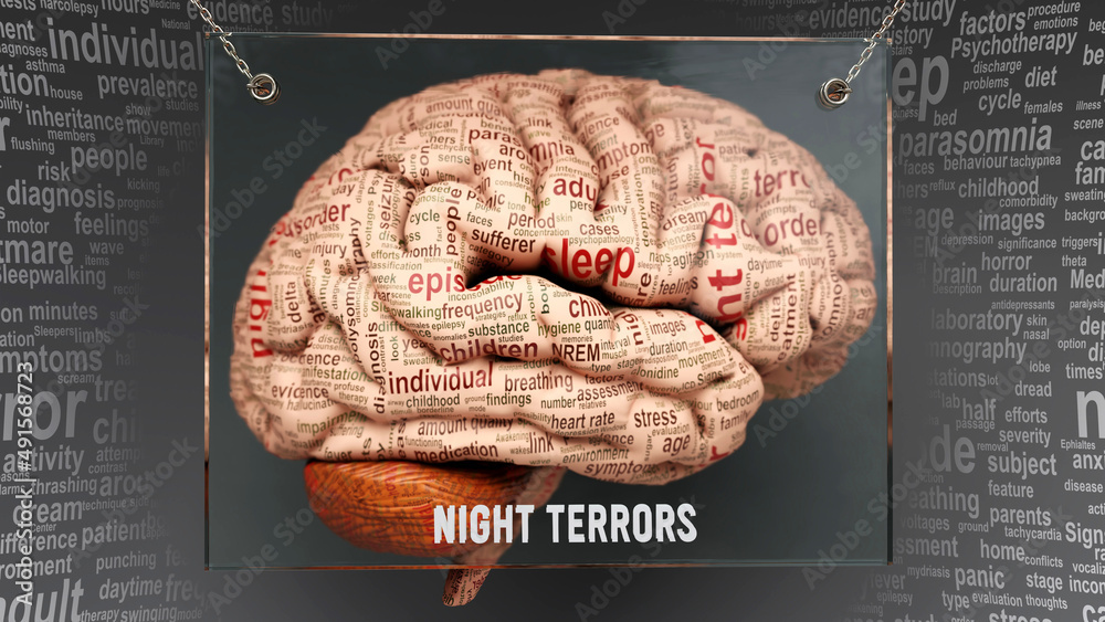 Night terrors anatomy - its causes and effects projected on a human ...