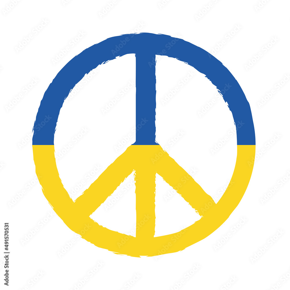 A symbol of peace in the colors of Ukraine. Pacificus is an ...