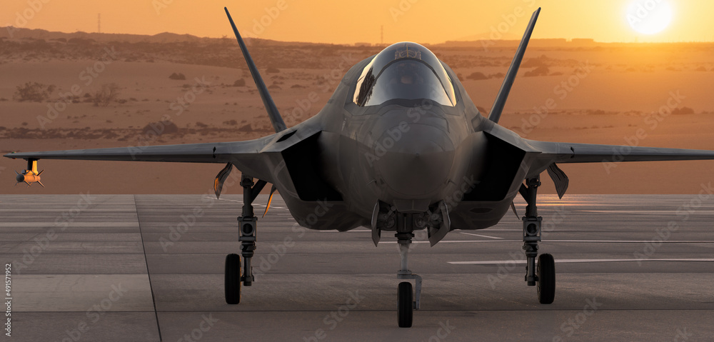 Lockheed Martin F-35 Lightning II. Stock Photo | Adobe Stock