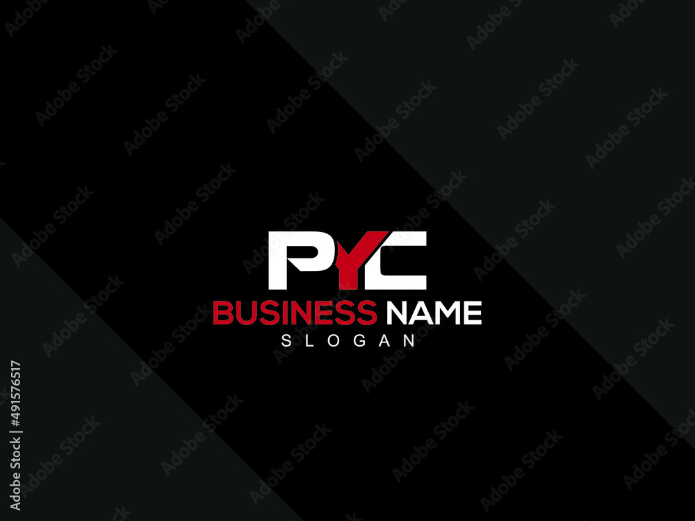 DYC Logo Letter Logo Icon Image Design with colorful logo and background for all kind of use ...