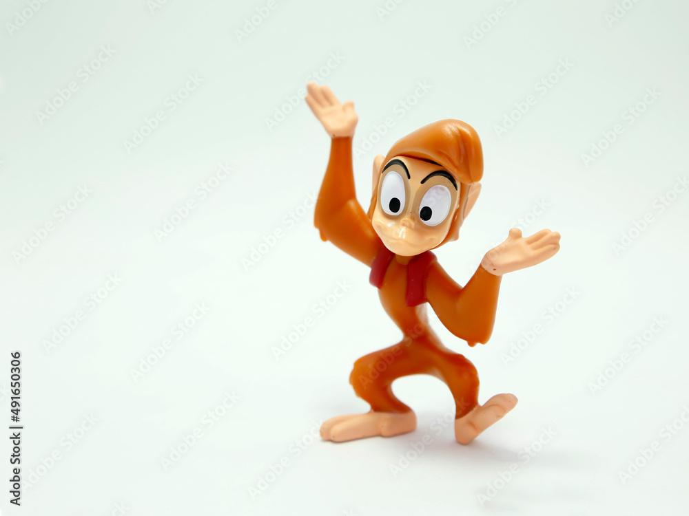 Aladdin. Abu. Abú, kleptomaniac monkey from the Walt Disney movie ...