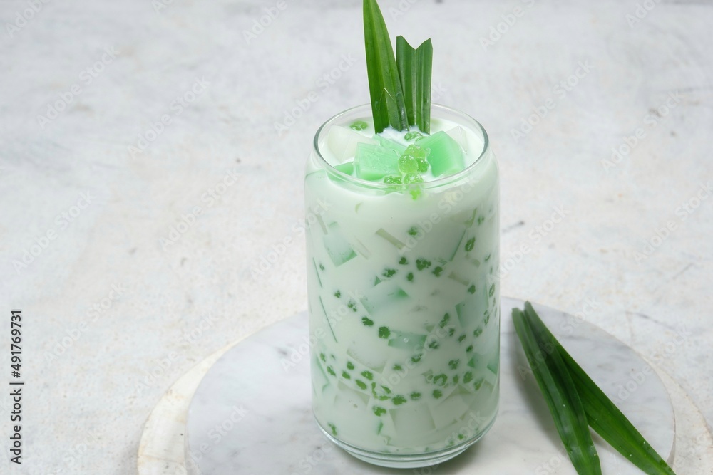 Buko salad or buko pandan, usually sliced as a young coconut salad,is a ...