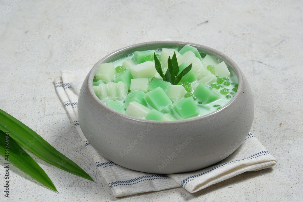 Buko salad or buko pandan, usually sliced as a young coconut salad,is a ...