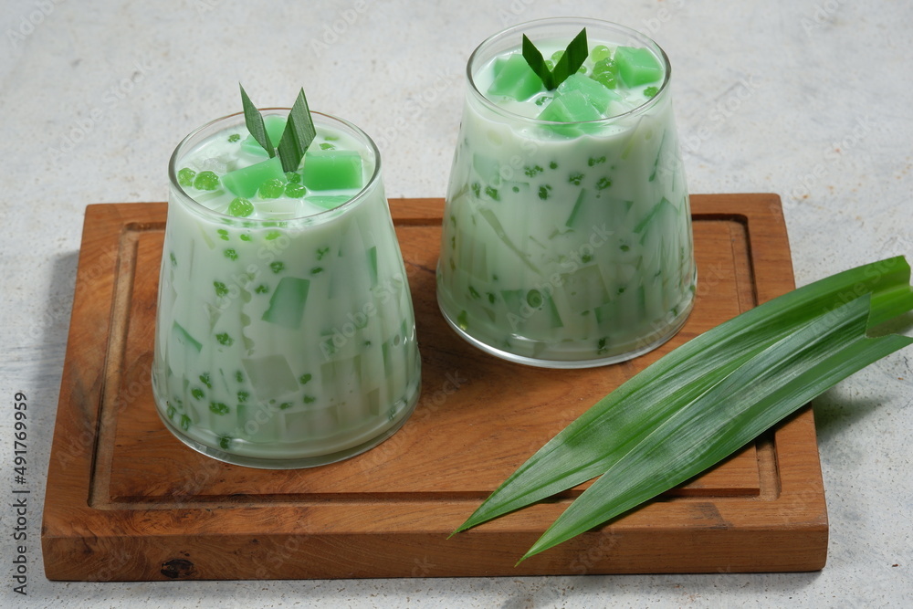 Buko salad or buko pandan, usually sliced as a young coconut salad,is a ...