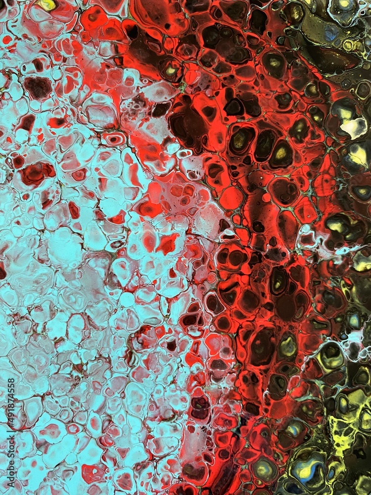 Abstract fluid art background illustration wallper unique artwork ...