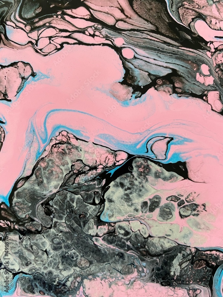 Abstract fluid art background illustration wallper unique artwork ...