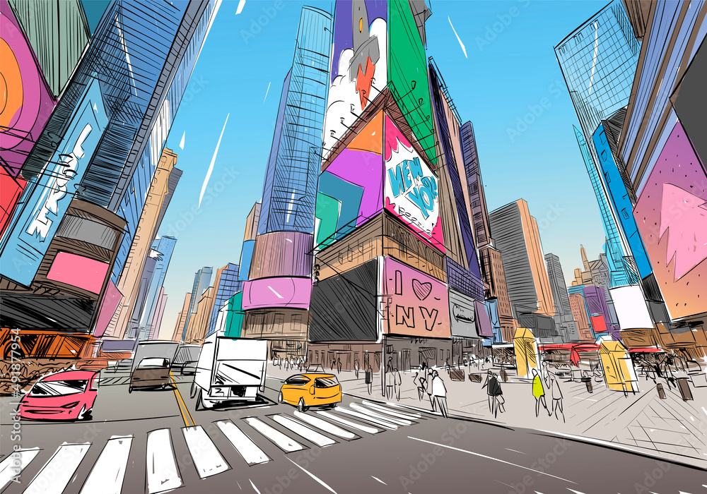 Poster Times square – Wall Art | UkPosters