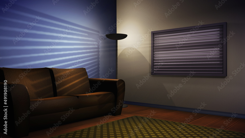 Home video conferencing, virtual studio background. Ideal for internet ...