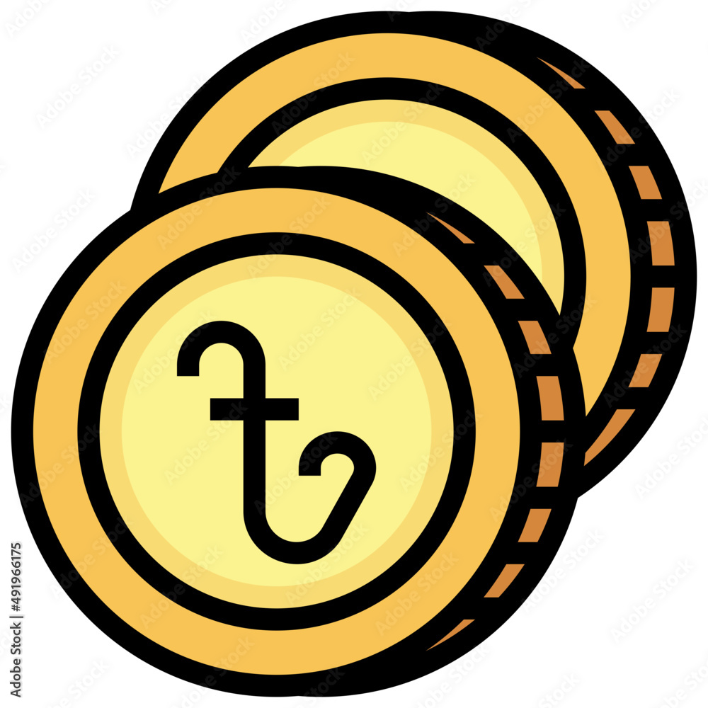 TAKA filled outline icon,linear,outline,graphic,illustration Stock ...