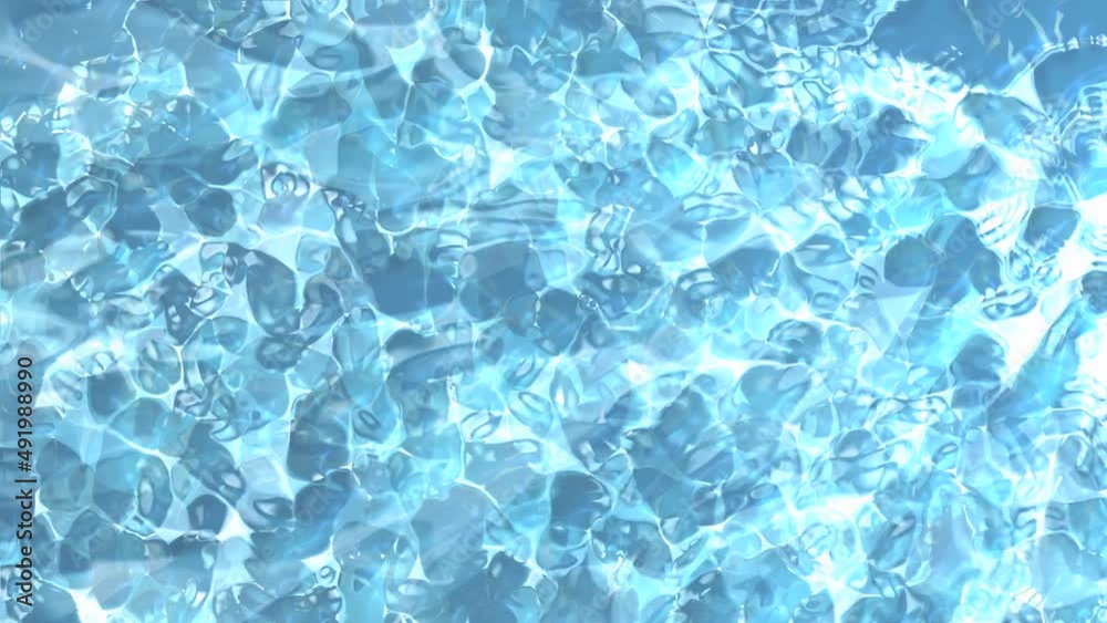 Water surface top view. Wave background video footage. Ocean or Sea ...