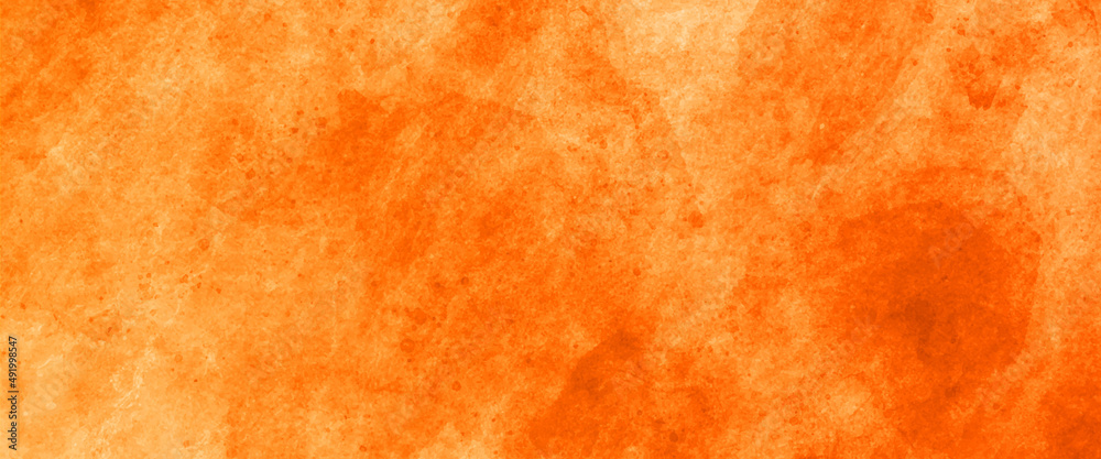 Orange distressed grunge texture background with space for text or ...