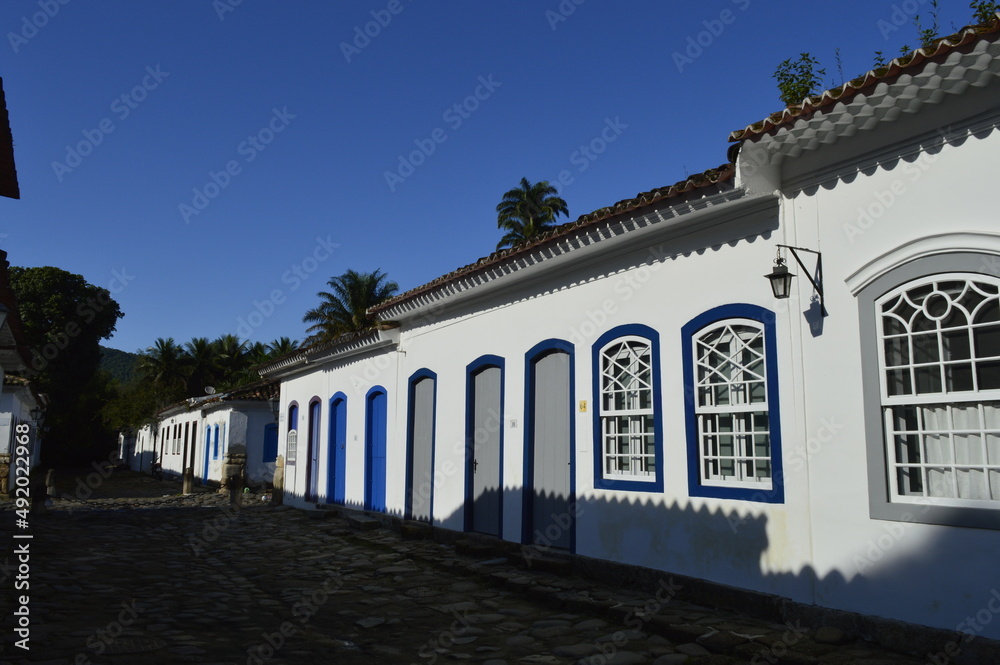 Arquitetura da época colonial de Paraty Stock Photo | Adobe Stock