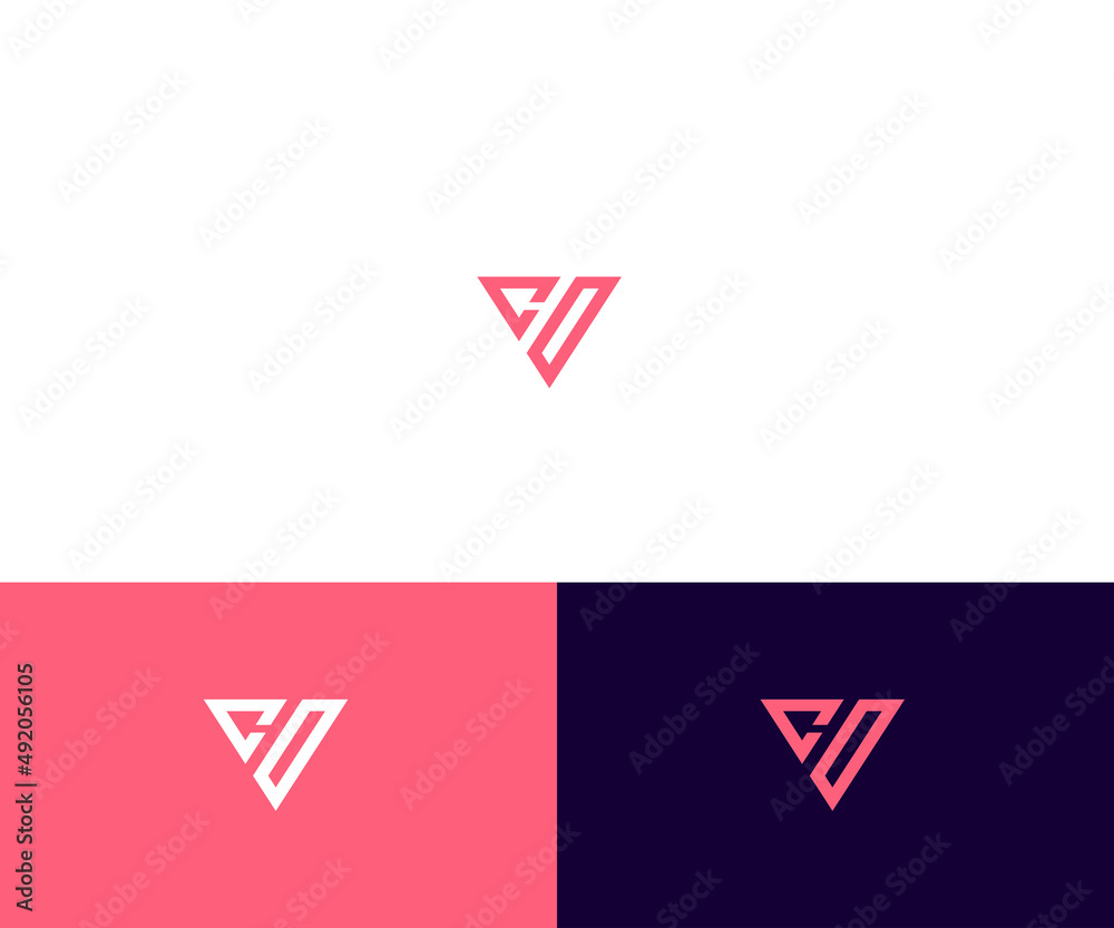 Vcd, V, VOC, VCO, OCV, OVC, CO , OC Letter Logo Design vector Template ...