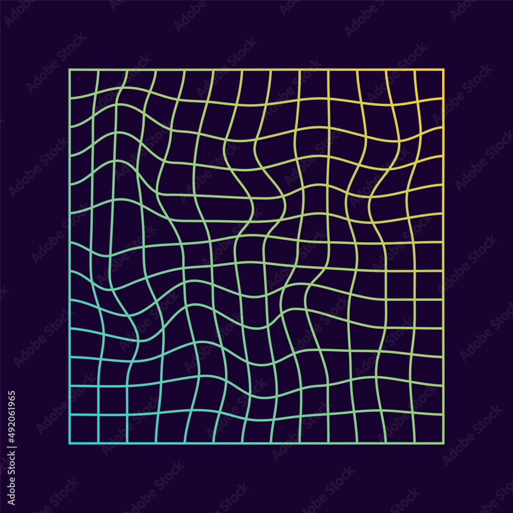 Glitch Effect. Abstract Background of Retro 80s, 90s Style. Distorted ...