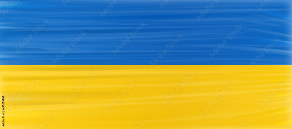 Ukraine flag, yellow blue Ukraine flag background – stock vector Stock ...