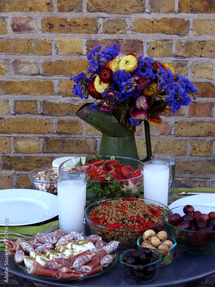 Turkish raki (a traditional anis flavored alcoholic drink produced of ...