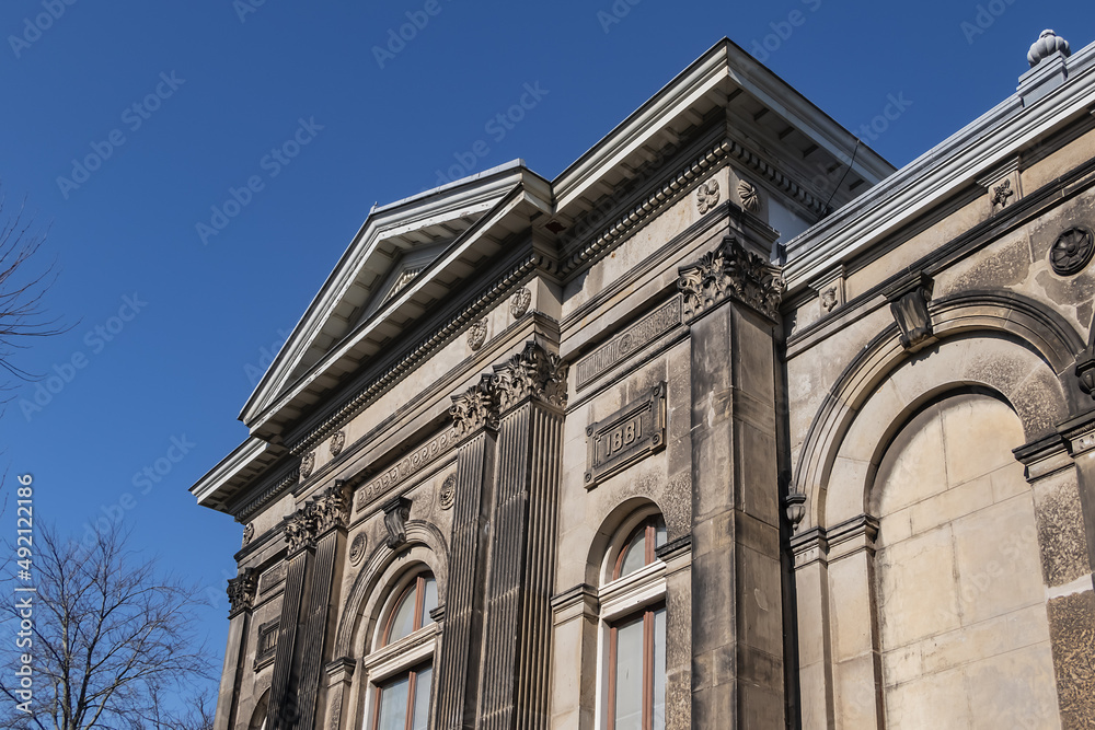 Artis Aquarium Building (1881) built in Classicist Mannerist style with ...