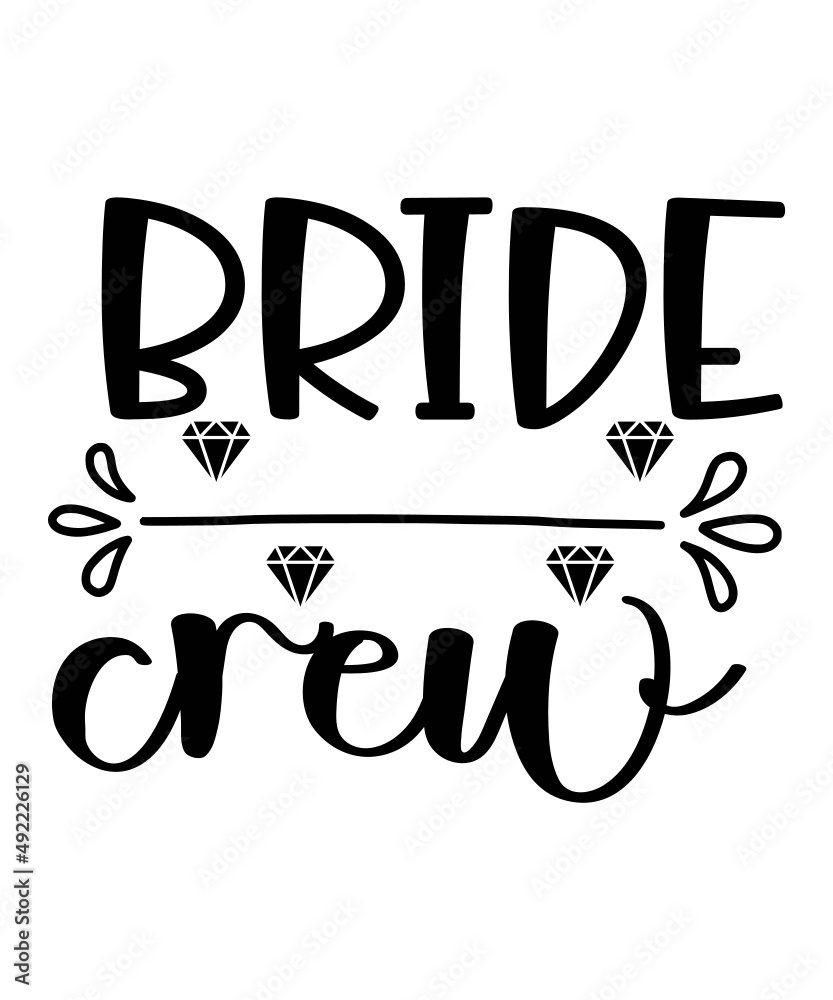 Bridal Party Bundle Wedding Bundle Wedding Svg Bridal Party Svg