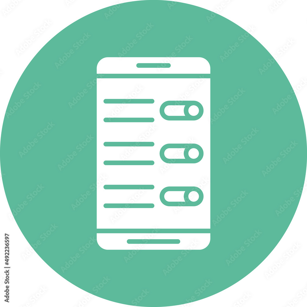 Switch Icon Style Stock Vector | Adobe Stock