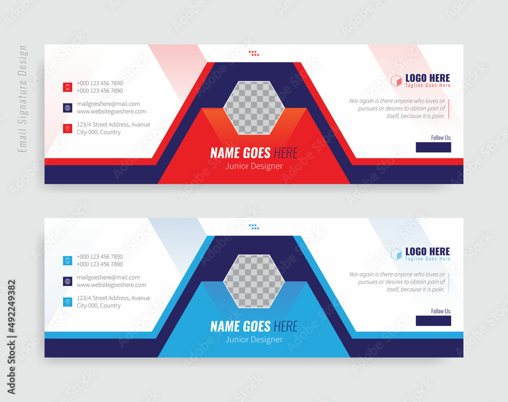 Email Signature. Professional Business And Corporate Email Signature ...