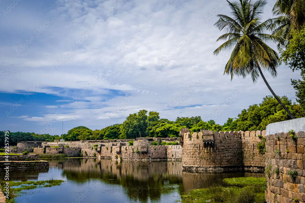 Vellore Fort is a large 16th-century fort situated in heart of the ...