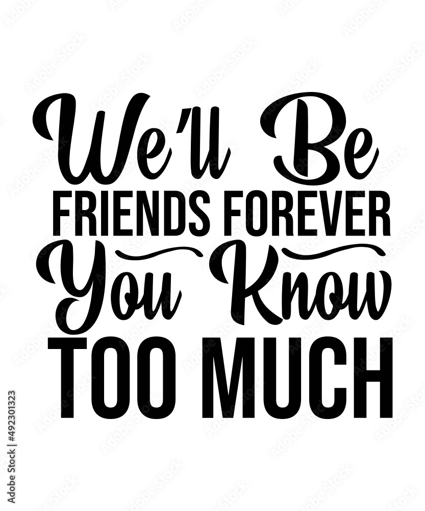 Friendship Svg Bundle, Best Friends Svg Designs,Friends Matching Shirts ...