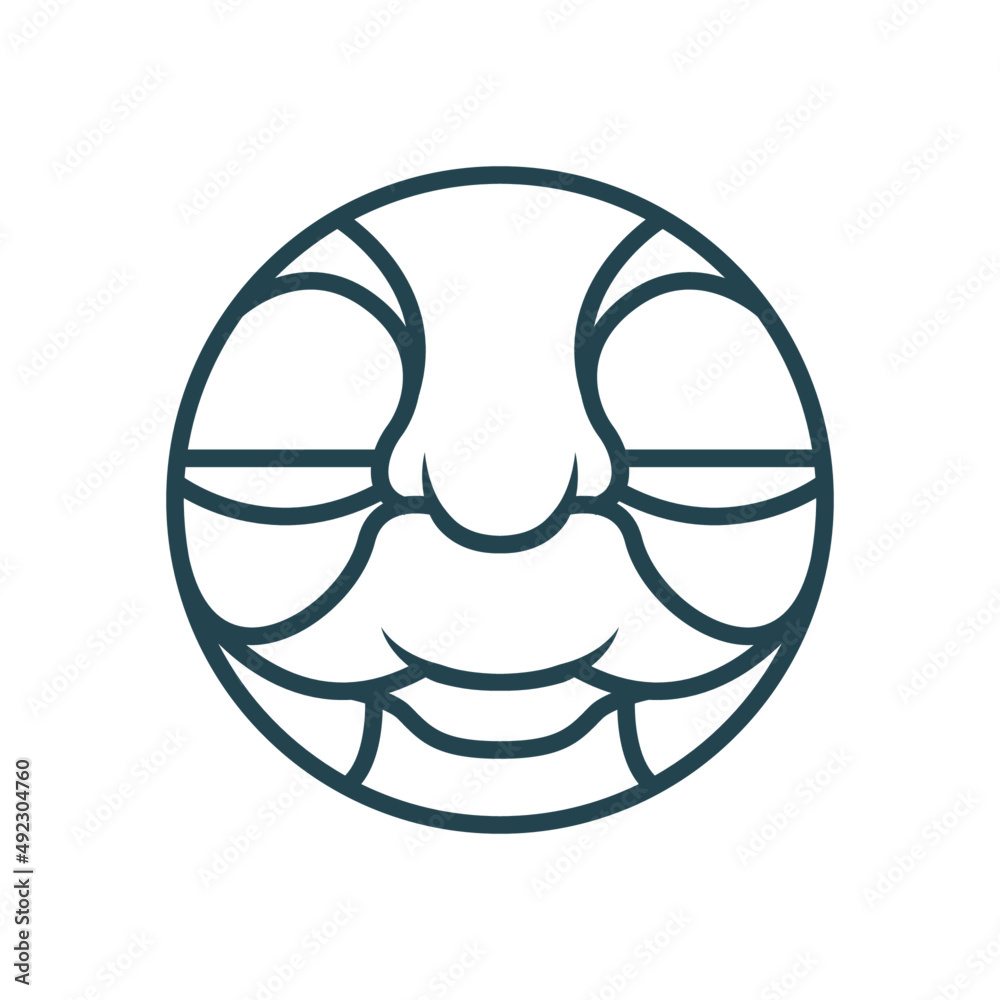 It is the art of drawing a face in a round basic shape with a variety ...