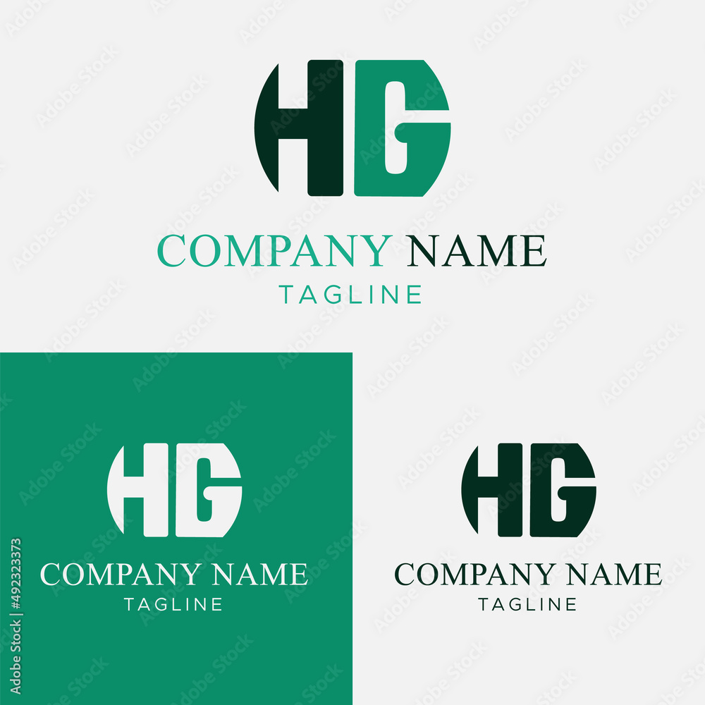 simple modern font logo with striking color combinations easy to see ...