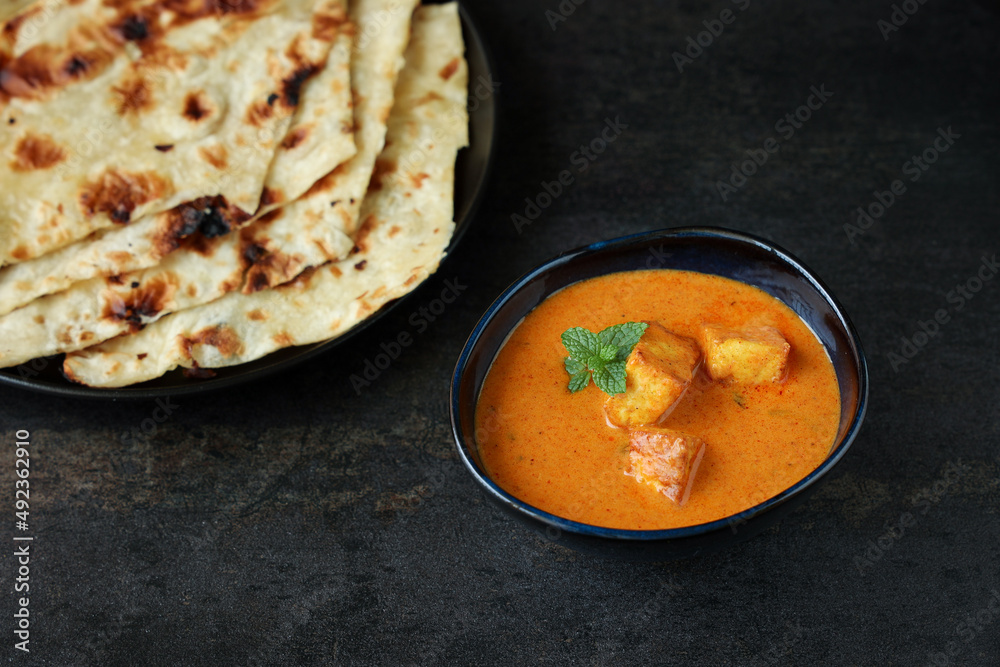 Paneer butter masala or Panir makhanwala cottage cheese curry Kadai ...