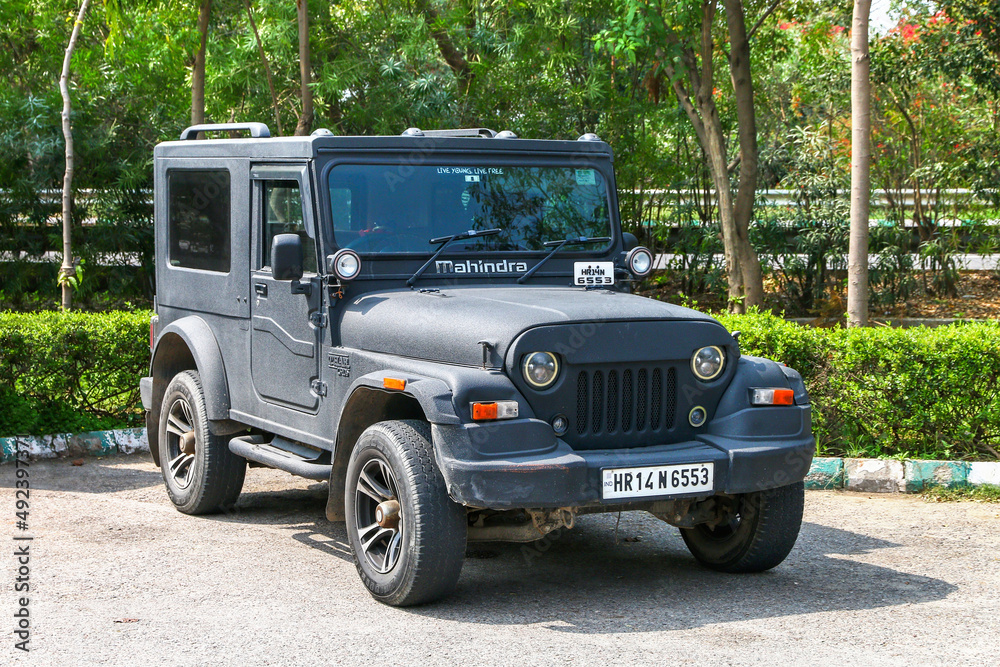 Mahindra Thar Stock Photo | Adobe Stock