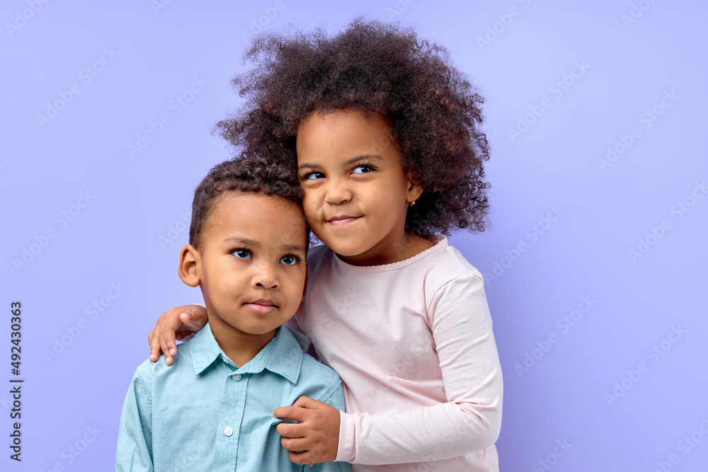 Two Little Kids In Love