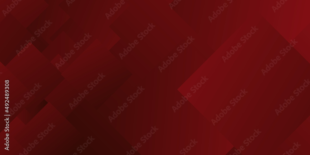 dynamic maroon background with abstract square shape, minimal geometric ...