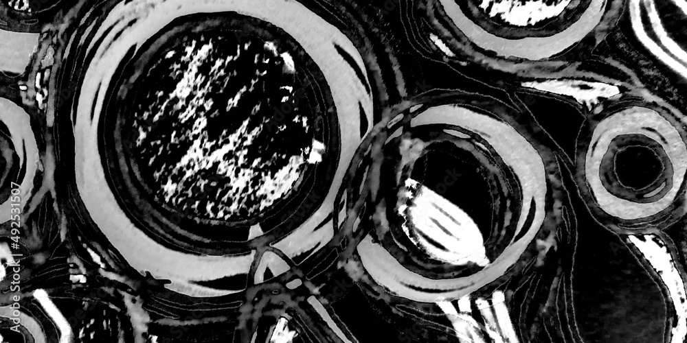 Bacteria Images. Smoke Cancer Germs. Monochrome Cute Bacteria. Electron ...