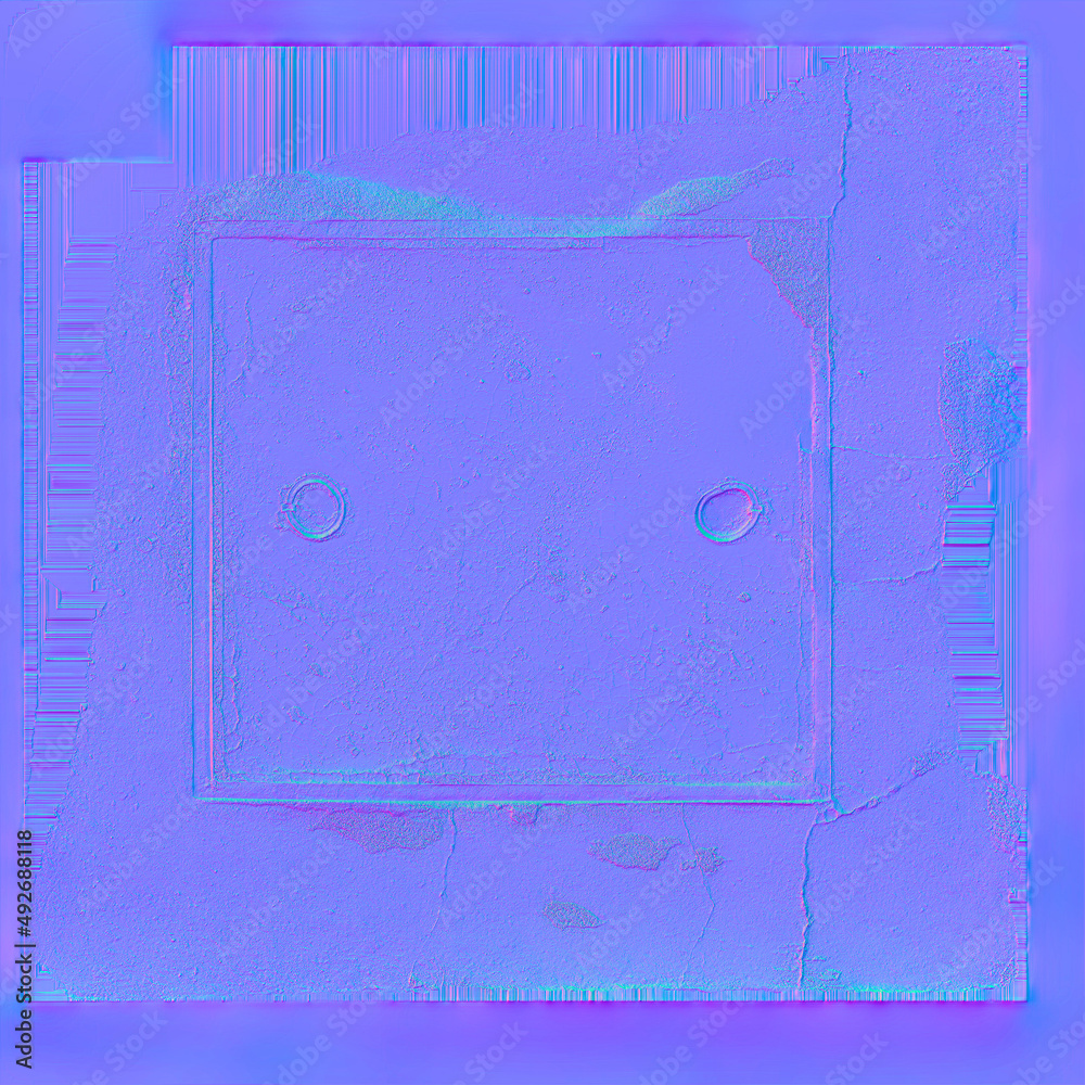 normal map, manhole cover Stock Illustration | Adobe Stock