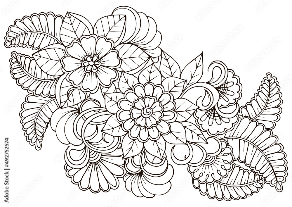 Flower Pictures To Print And Color | Best Flower Site