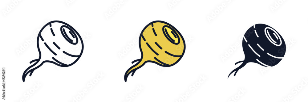 peru maca icon symbol template for graphic and web design collection ...