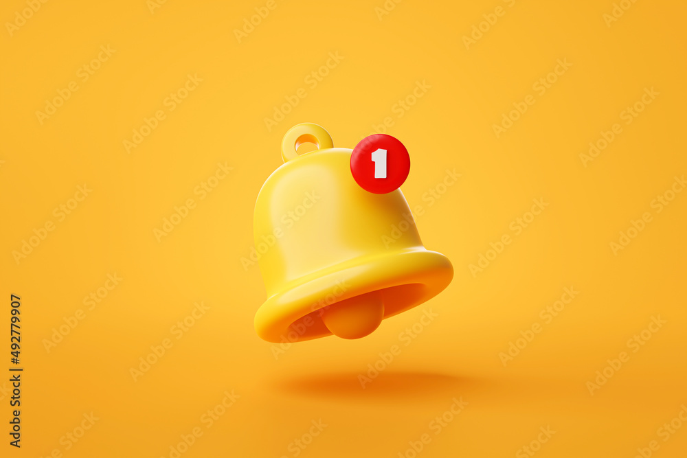 Bell reminder notification alert or alarm icon sign or symbol for ...