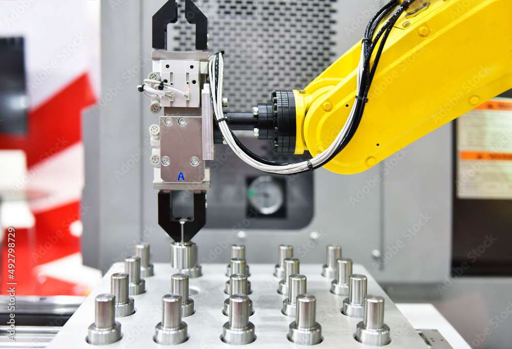 Automotive parts packing process for transfer on Automated conveyor ...