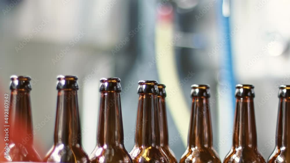 Preparation of beer bottles for bottling and packaging. Technological ...