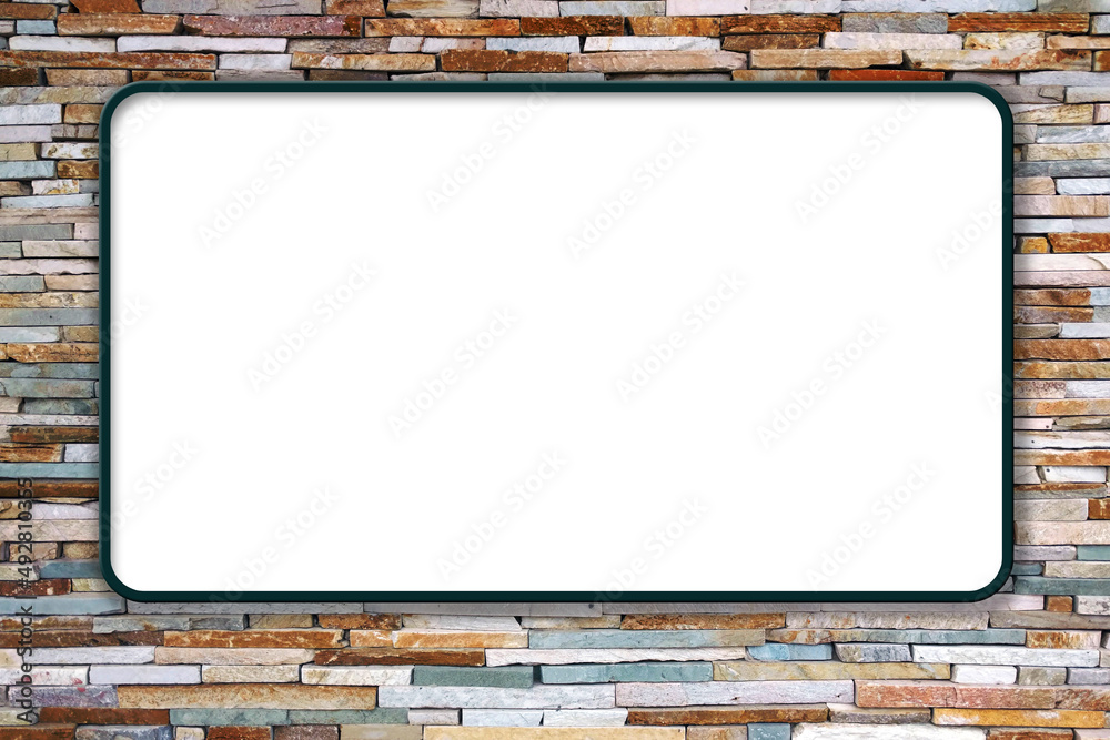 restaurant stone wall interior menu sign whiteboard office boardroom ...