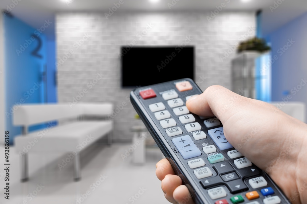 Manage home appliances, elements of a smart home with remote control ...