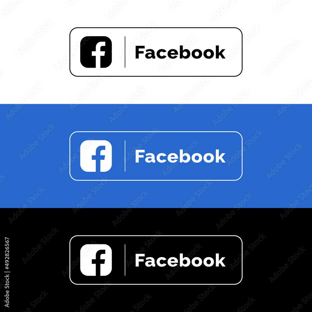 Facebook, Facebook logo Social Media Facebook Instagram Icons Stock ...