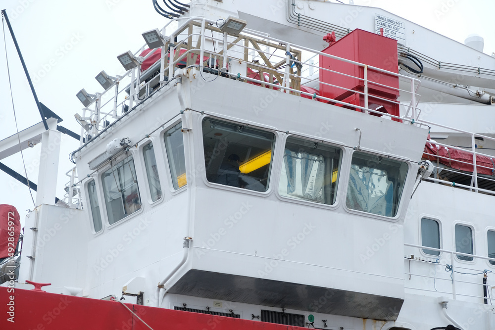 Logistics and transportation of Container Cargo ship and Cargo plane ...