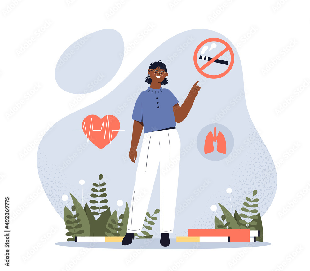 Smoking Is Bad Poster