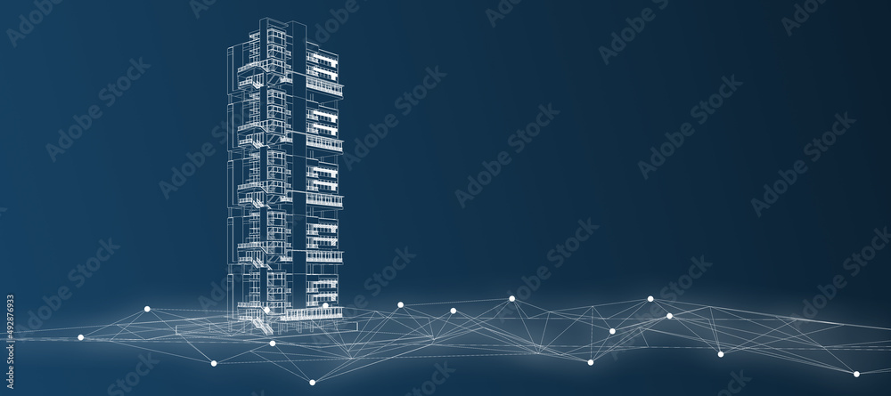 Smart building automation system digital intelligent technology ...