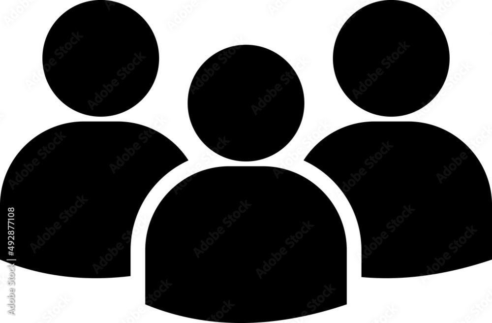 team icon. Client Symbol, Profile icon, Login Head Sign icon design ...