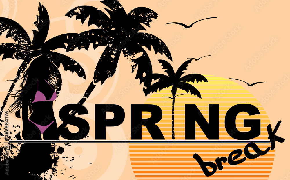 Spring Break Background