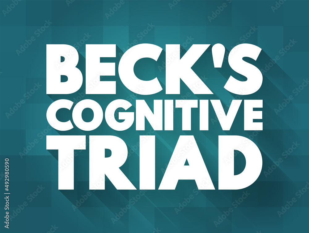 Beck's cognitive triad - cognitive-therapeutic view of the three key ...