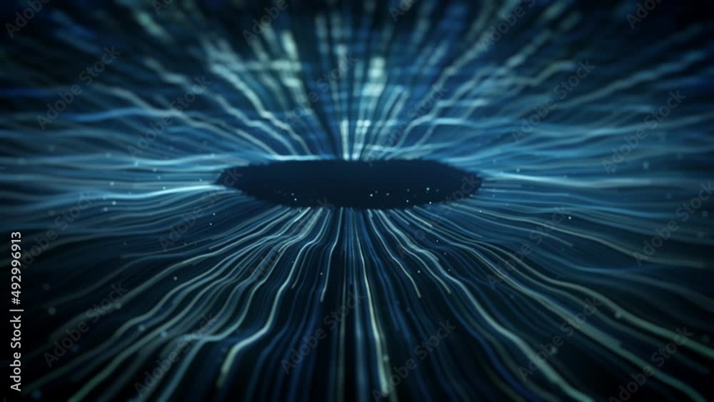 Abstract Circular Shockwave Explosion Background Loop/ 4k animation of an abstract shockwave ...