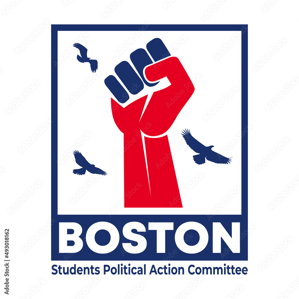 political logo, PAC logo, students political action committee logo ...